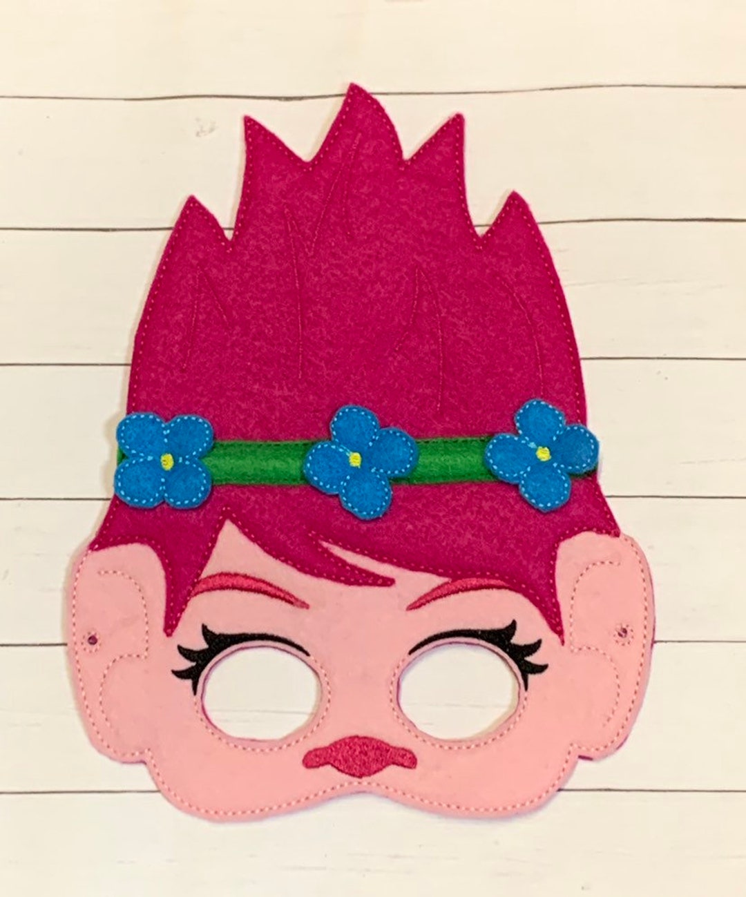 Troll Princess Mask - Etsy