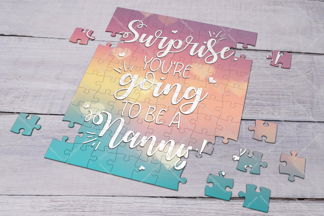 Surprise You're Going to Be a Grandma Nanny Granny - Etsy
