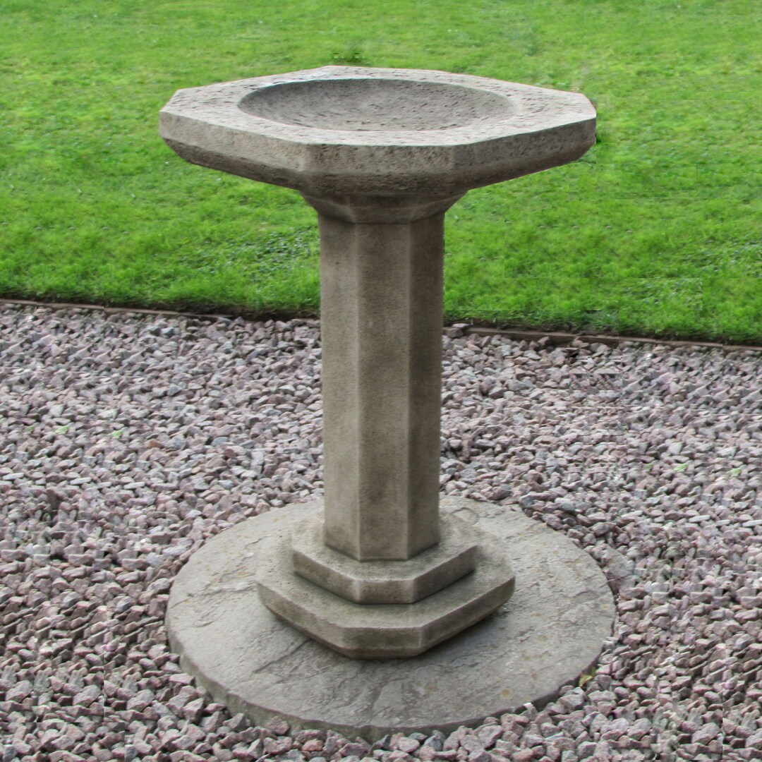 Balmoral Stone Garden Birdbath - Etsy