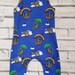 Sloth Baby Romper, Rainbow Jersey Dungarees, Unisex Baby Clothes ...