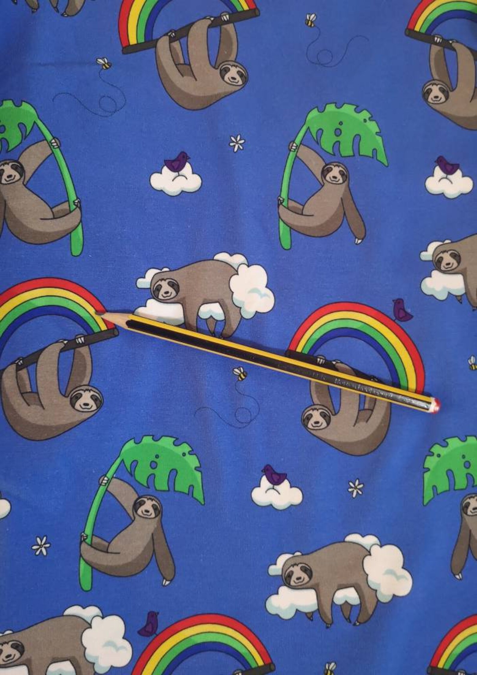 Sloth Baby Romper Rainbow Jersey Dungarees Unisex Baby - Etsy UK