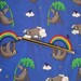 Sloth Baby Romper, Rainbow Jersey Dungarees, Unisex Baby Clothes ...