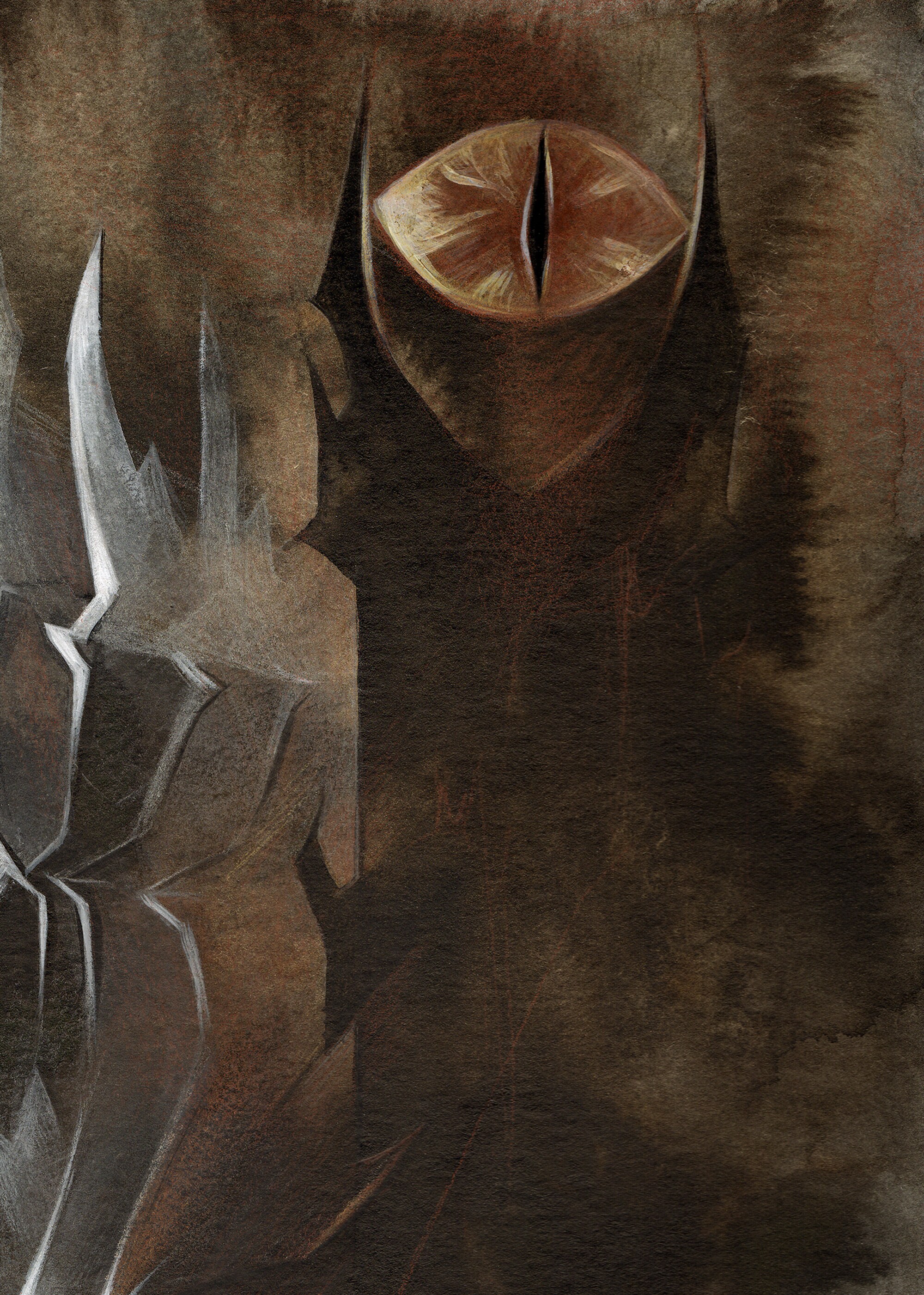 Sauron, Original Drawing / Original Art - Etsy