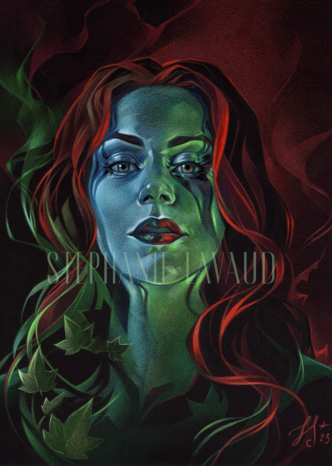 Poison Ivy / Poster Printed on Satin Paper / Print on Glossy Paper - Etsy