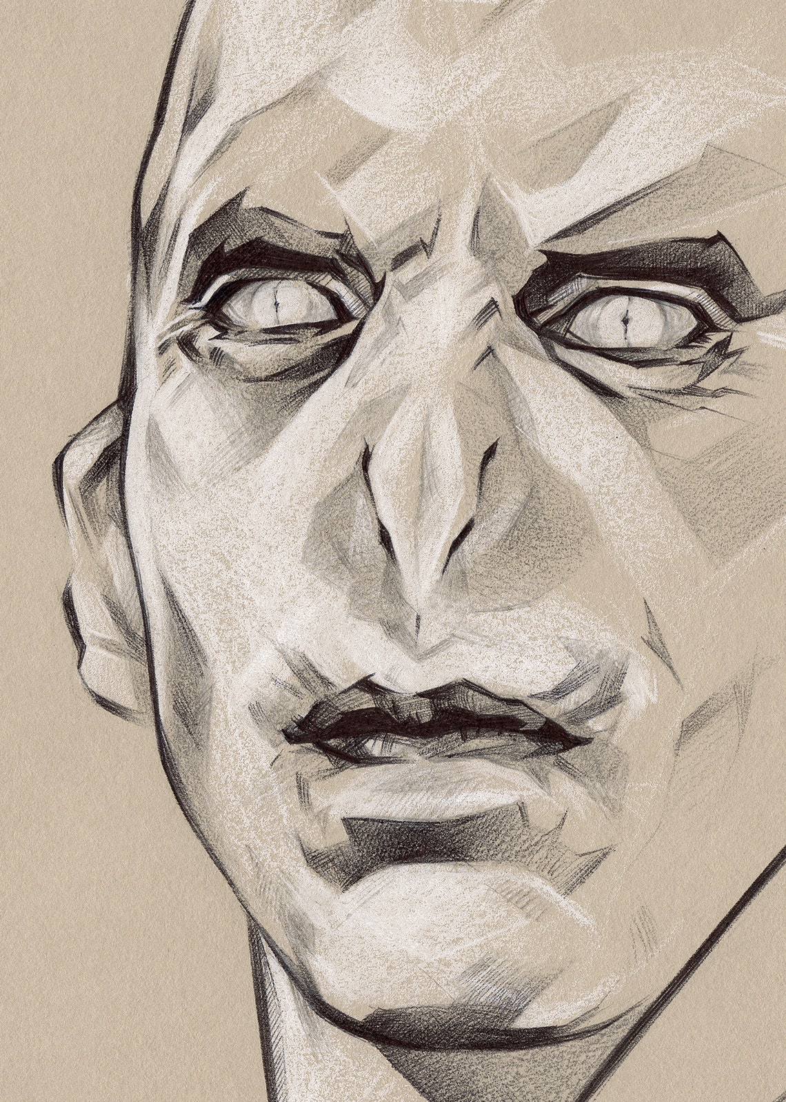 Voldemort, Original Drawing / Original Art - Etsy UK