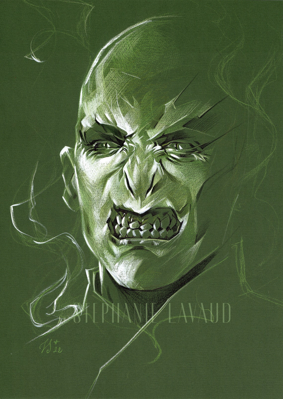 Voldemort, Original Drawing / Original Art - Etsy