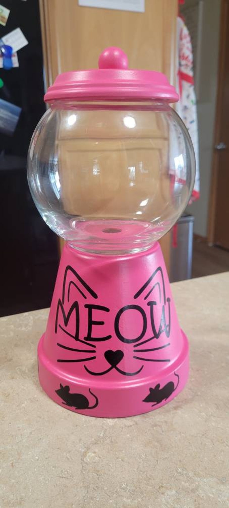 Doggy/kitty Treat Gumball Machine - Etsy