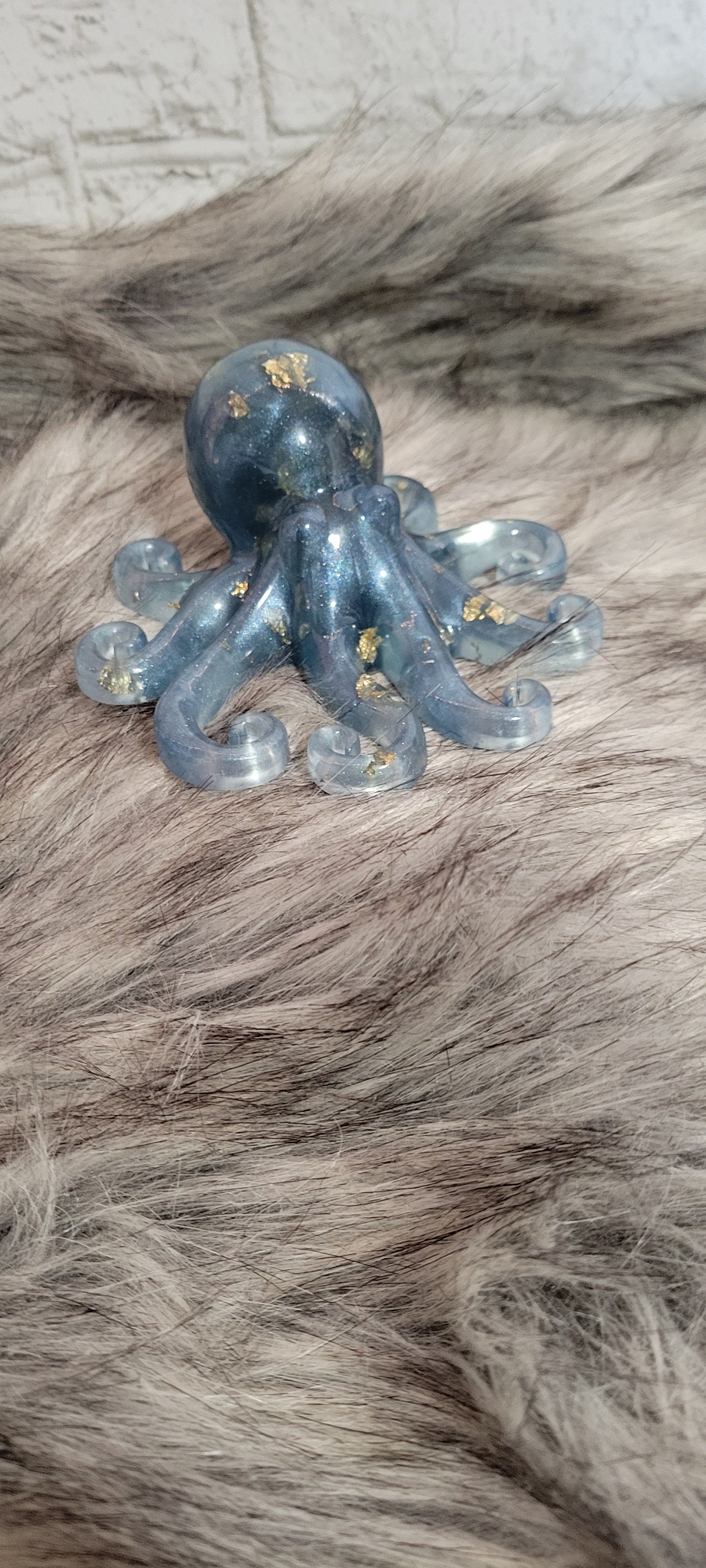 Octopus 4 Inch Resin Creature - Etsy