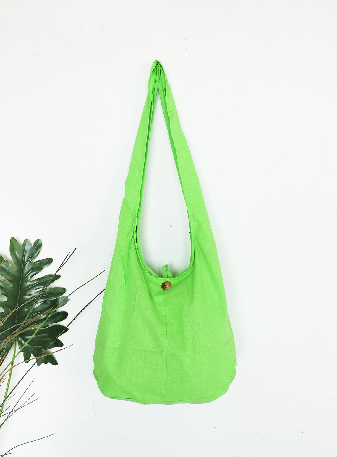 Boho Shoulder Bag Sling Crossbody Bag Messenger Bag Tote Handbag Cotton ...