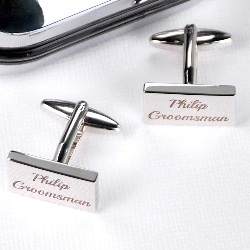 Silver Cufflinks - Etsy