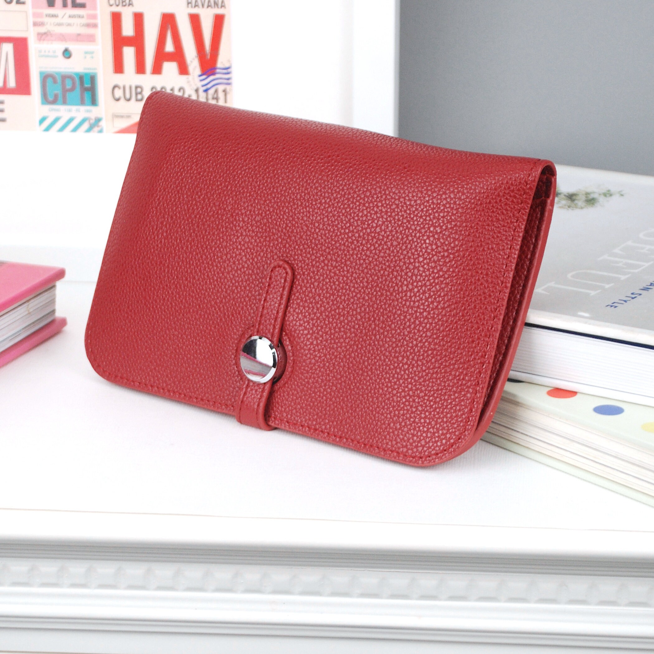 Bespoke Monogram Carry All Travel Purse Hand Personalised - Etsy UK