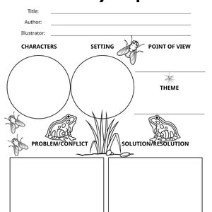 Story Map and Organizer Templates - Etsy