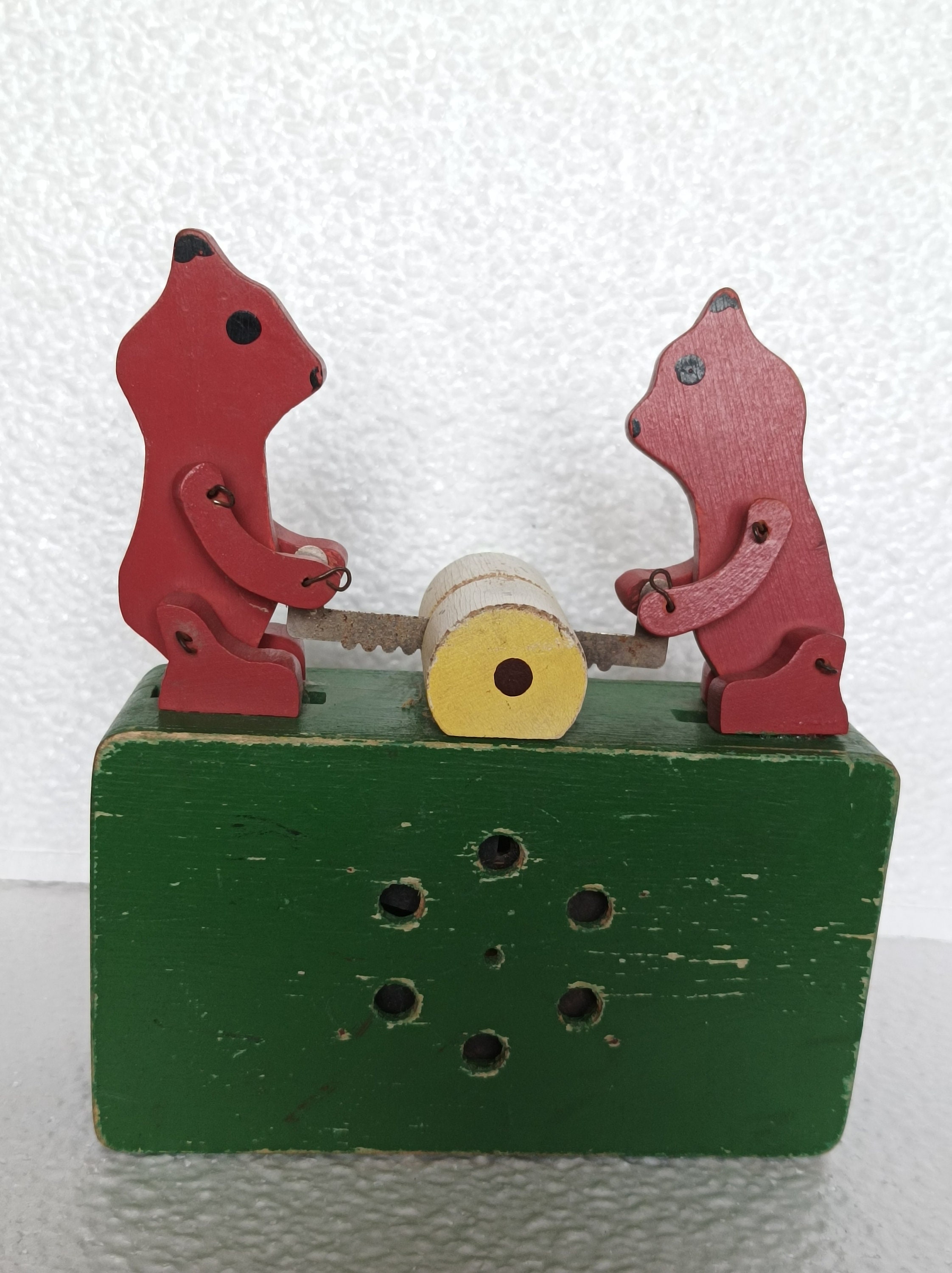 Ancient Musical Hurdy-gurdy, Vintage Toy of the Ussr.eco-friendly Gift ...