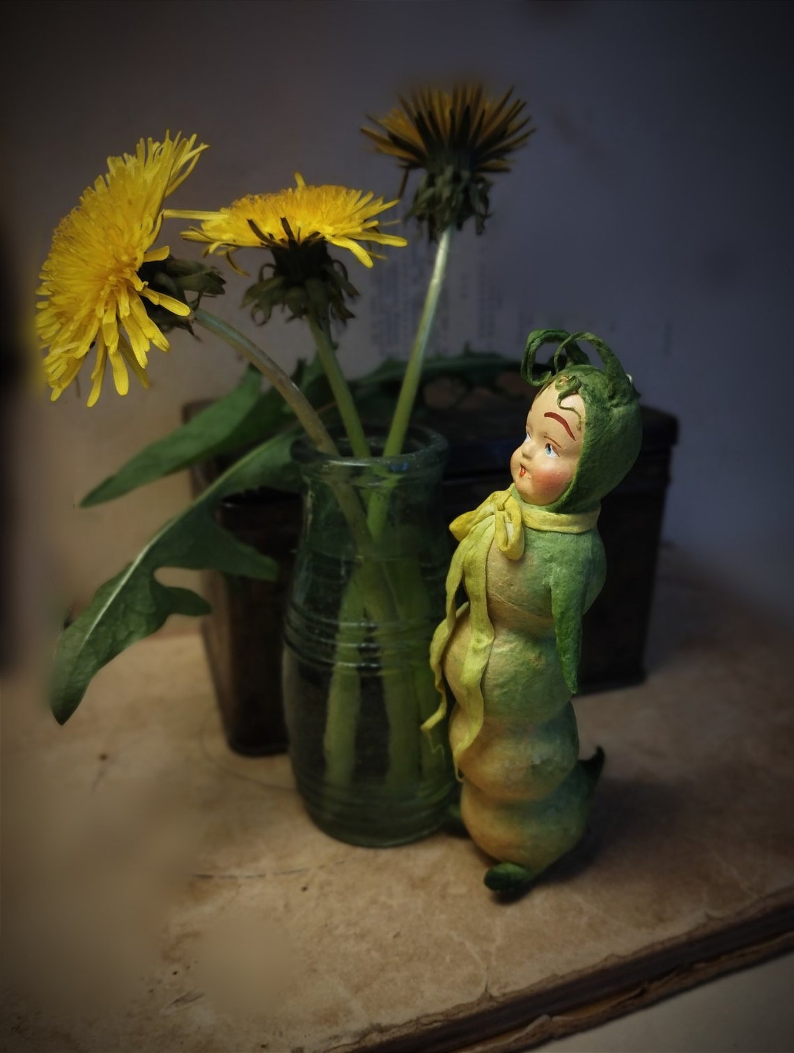 Papier Mache Miniature Vintage Style Eco-friendly Gift - Etsy