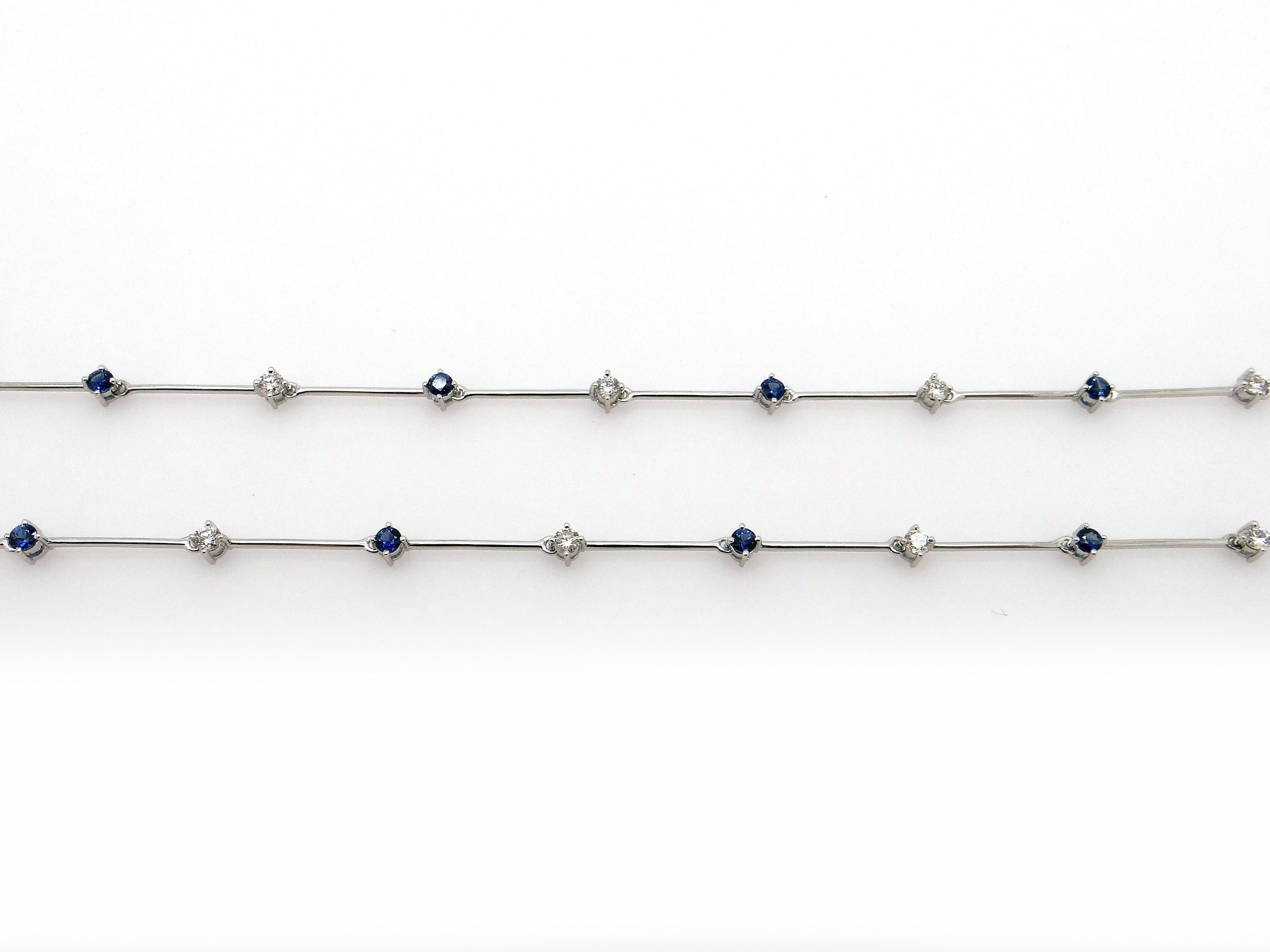 Elegant Frank Lau 18k White Gold Round Diamond Sapphire Dangle - Etsy