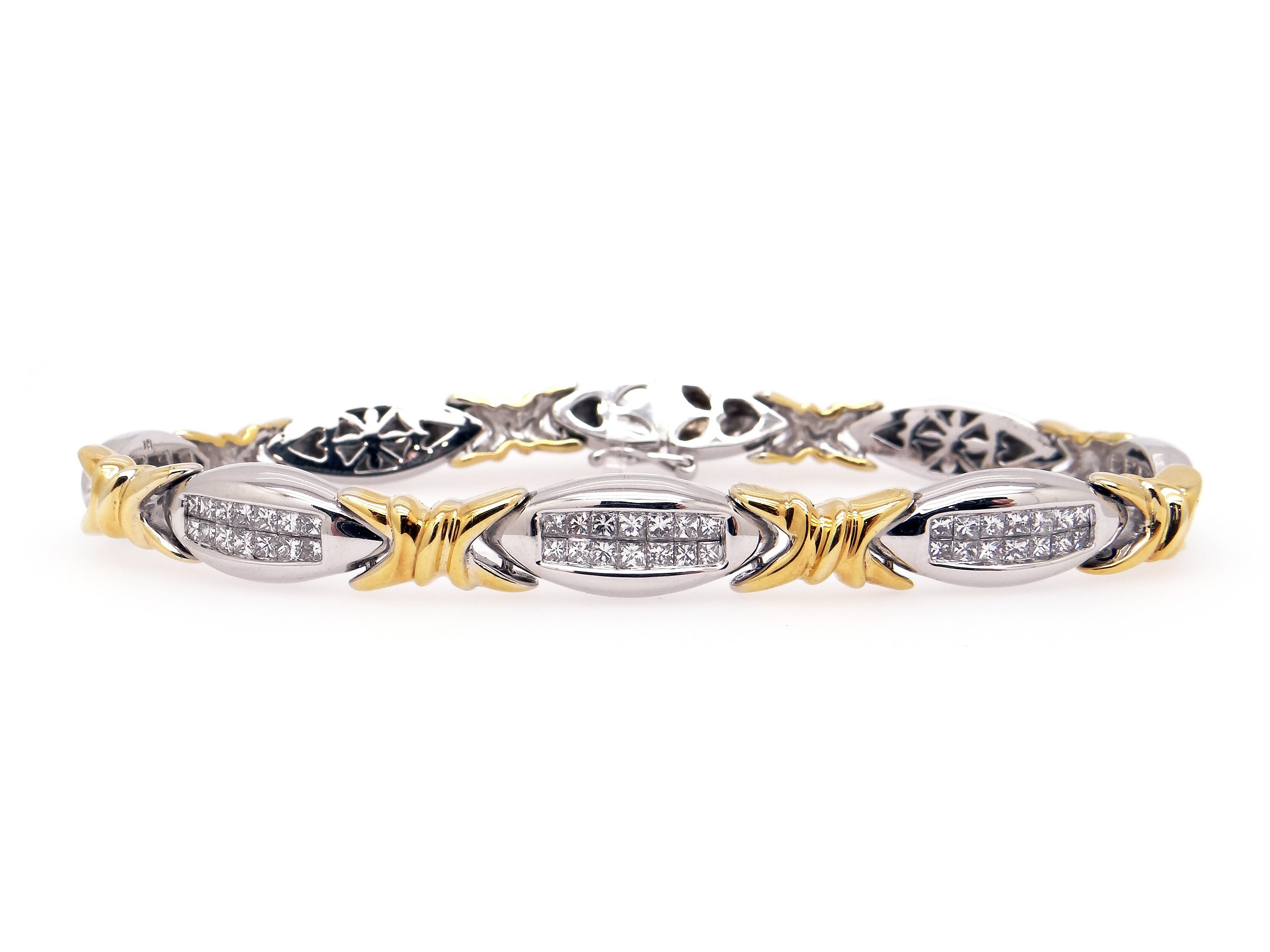 Princess cut tennis bracelet store