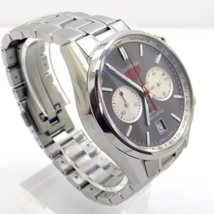 Tag Heuer Carrera Calibre 17 Stainless Chronograph Automatic Date Watch ...