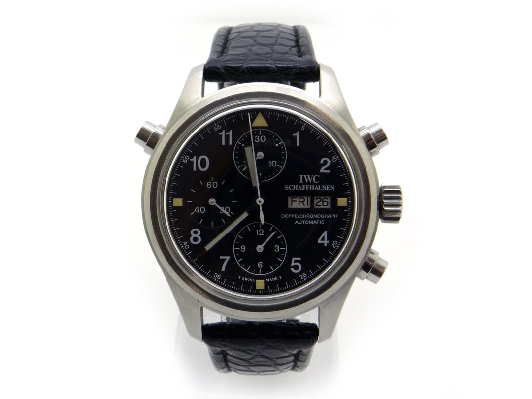 IWC Pilot Double Chronograph Spitfire Split Second Doppelchronograph ...