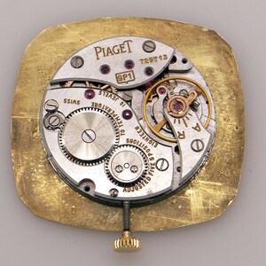 Piaget Asprey 18k Yellow Gold 18 Jewel Manual Wind Watch 9591 Thin ...