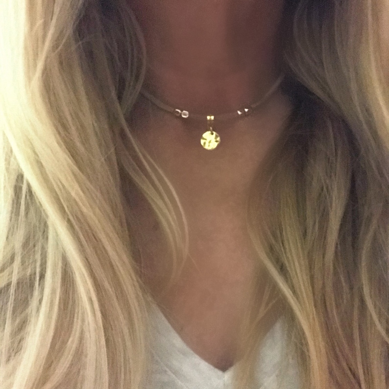 Boho Choker/gold Bohemian Necklace/hippie Necklace/gypsy - Etsy