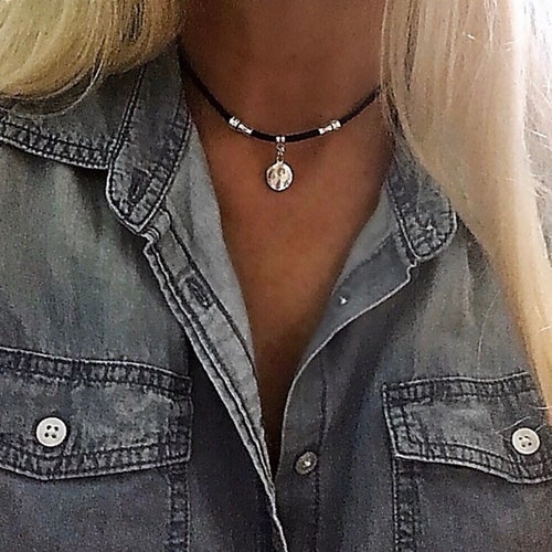 Boho Choker//ring Choker:bohemian Necklace/gypsy - Etsy