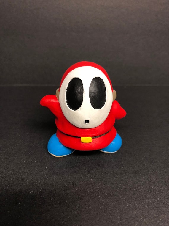 Shy Guy Figure inspired by the Super Mario Bros Series | Etsy