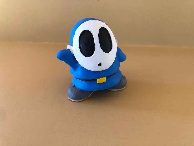 Shy Guy Figure Inspired by the Super Mario Bros Series - Etsy