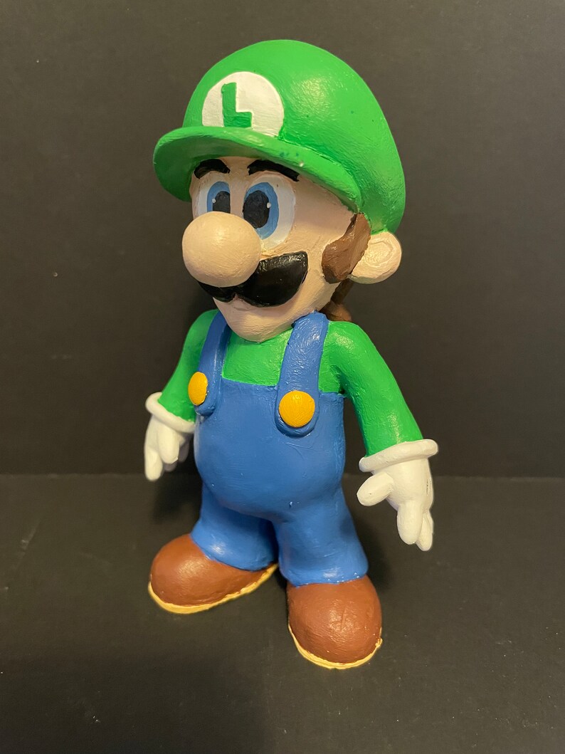Luigi Fanmade Figure Inspired by Super Mario RPG - Etsy Canada