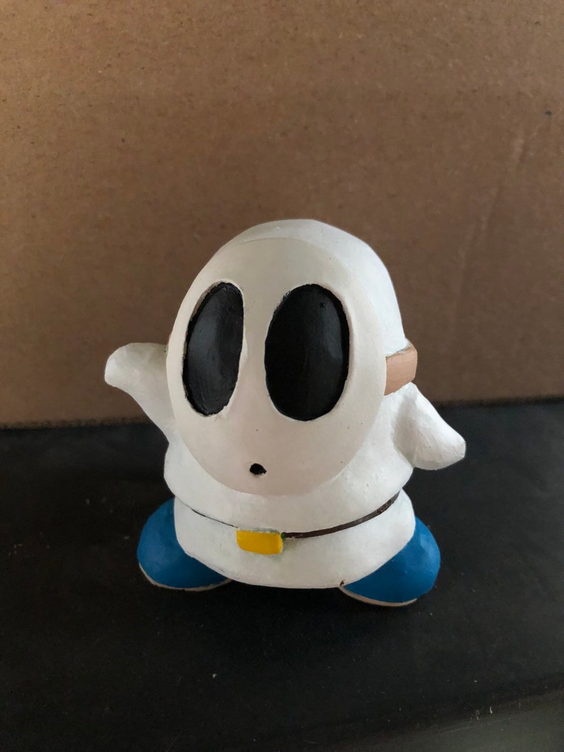 Shy Guy Figure Inspired by the Super Mario Bros Series - Etsy