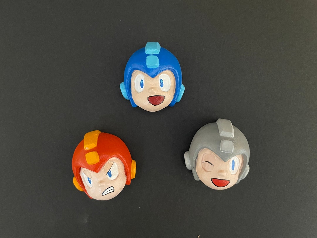 Mega Man Fanmade Mini Magnets Inspired by the Mega Man Series - Etsy