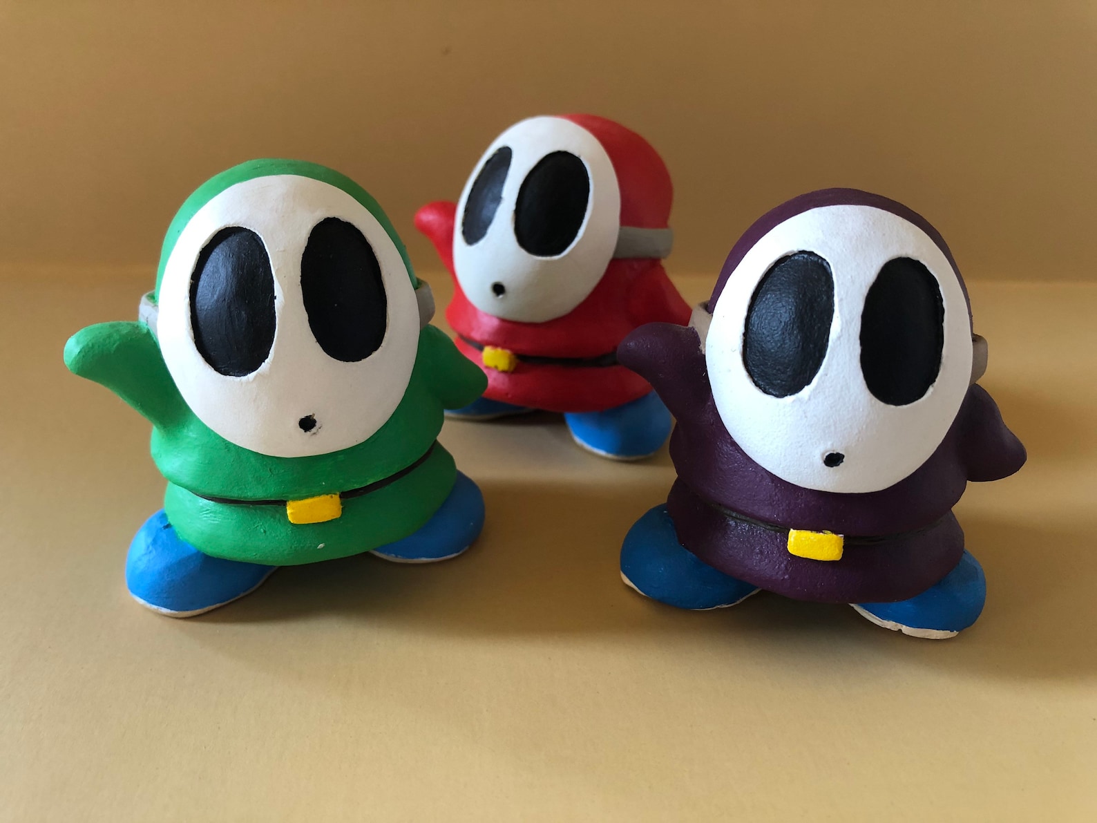 Shy Guy Figure Inspired by the Super Mario Bros Series - Etsy