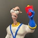 Earthworm Jim Fanmade Figure Inspired by the Earthworm Jim Series - Etsy
