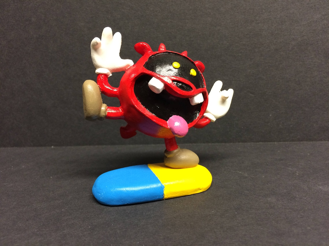 Dr Mario Virus Trio Figures Inspired by the Dr Mario Series - Etsy