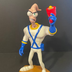 Earthworm Jim Fanmade Figure Inspired by the Earthworm Jim Series - Etsy