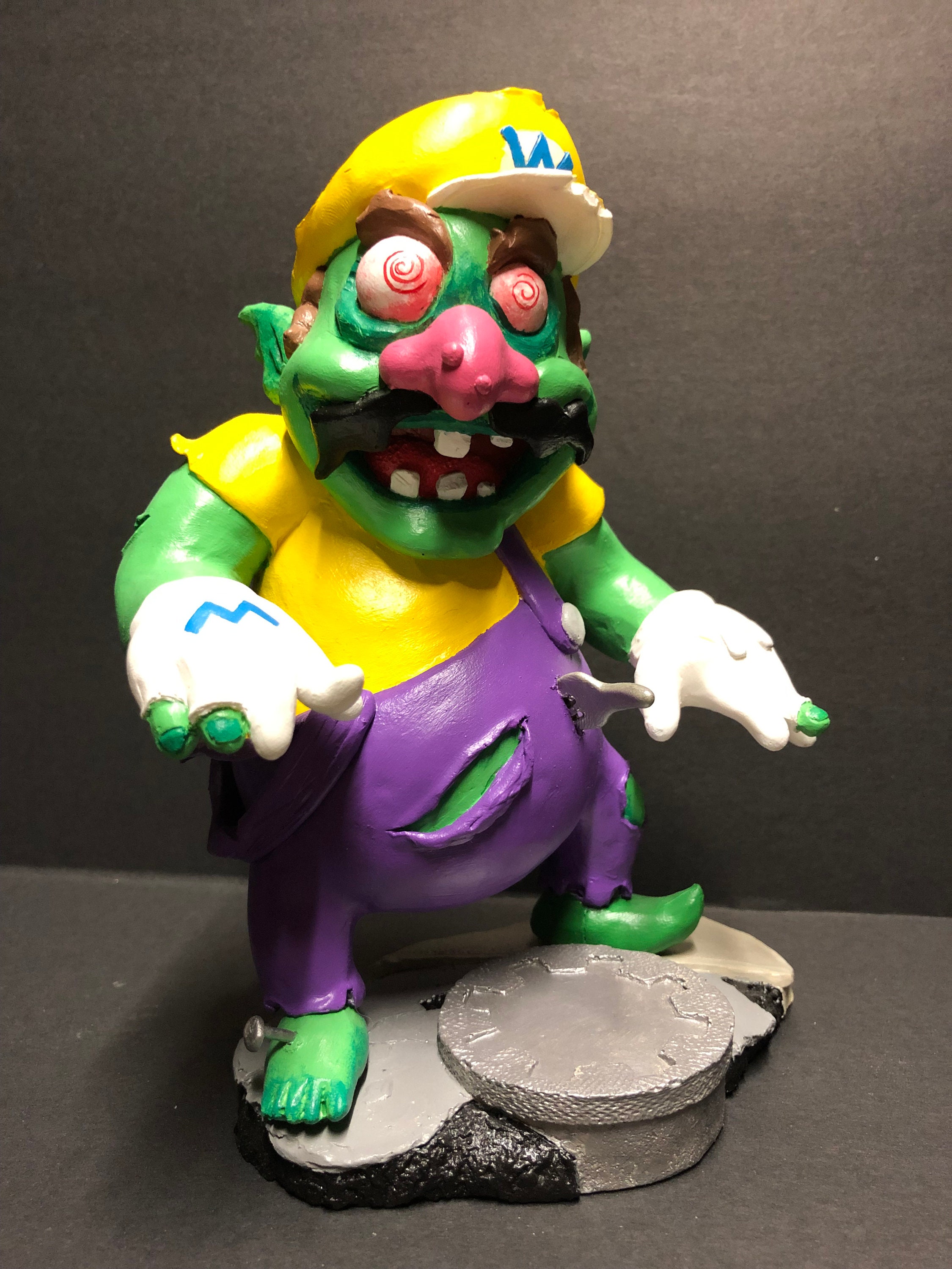 Zombie Wario Figure Inspired by the Wario Land Series - Etsy