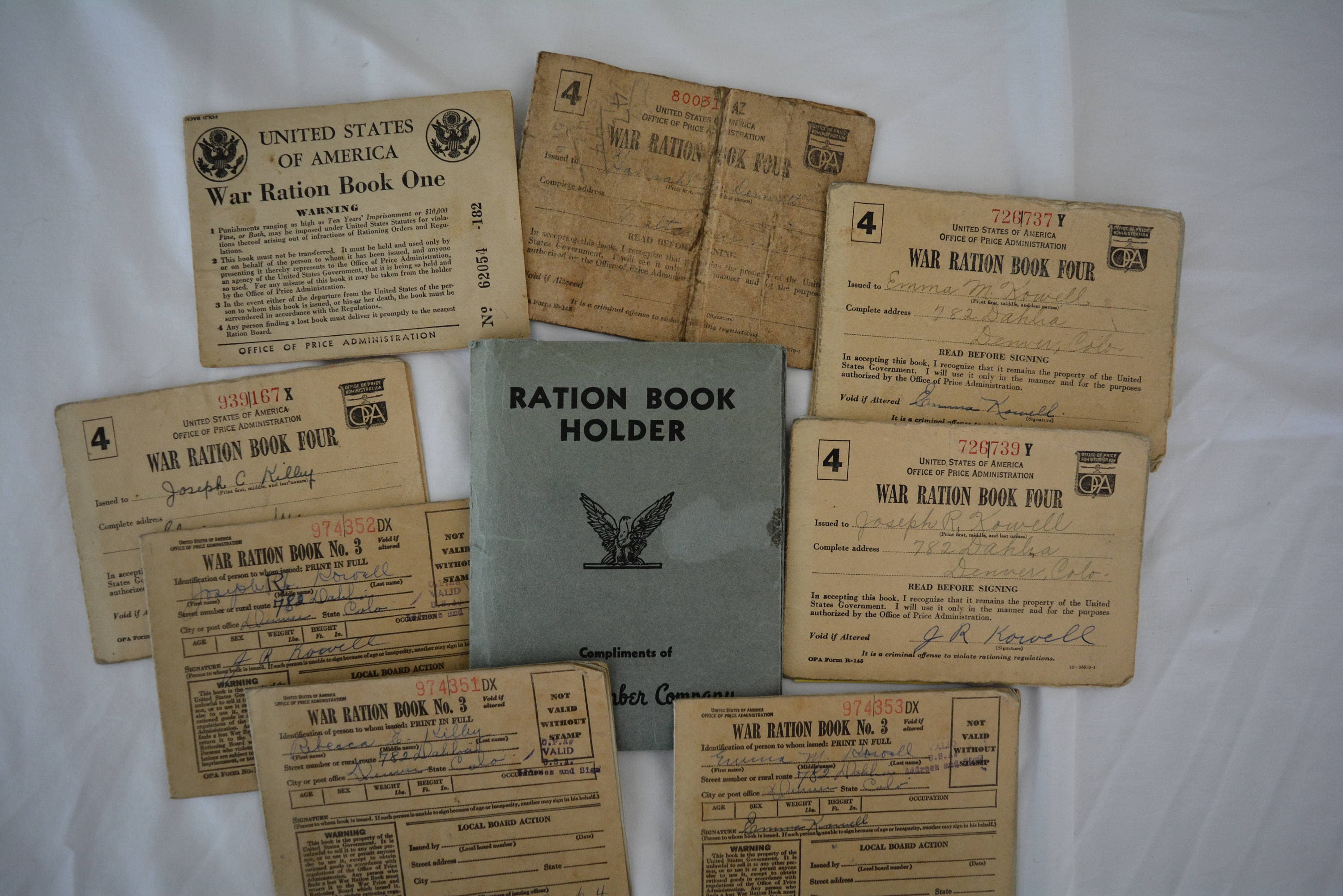 American WW2 Citizen Ration Books | Etsy