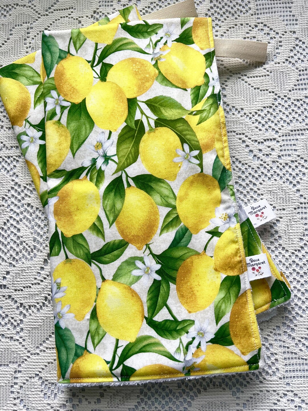 Lemon Tree Designer Terry Cloth Tea Towel-deluxe Dish Towel. - Etsy
