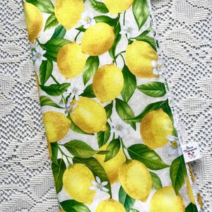Lemon Tree Designer Terry Cloth Tea Towel-deluxe Dish Towel. - Etsy