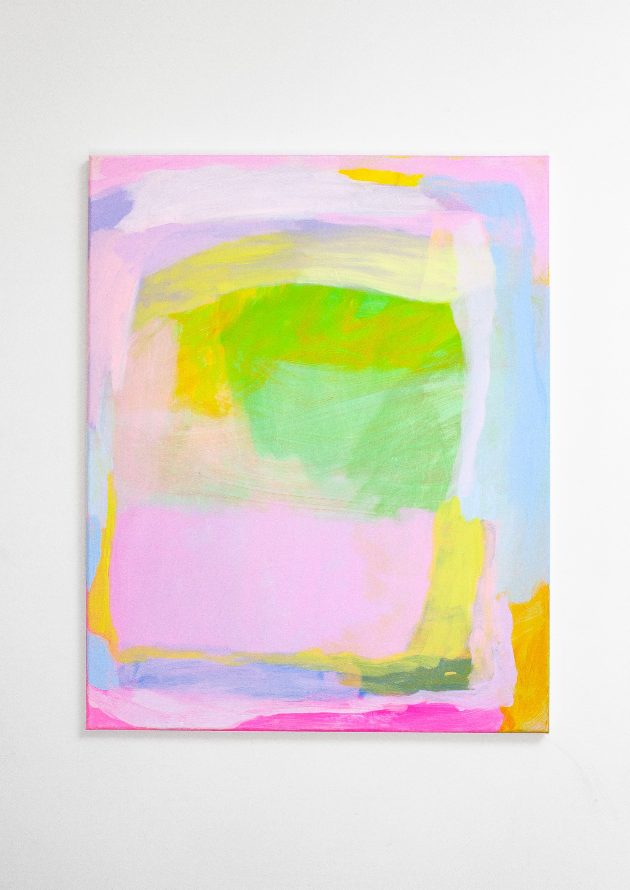 Abstract Painting Modern Wall Art Pastel Wall Decor - Etsy