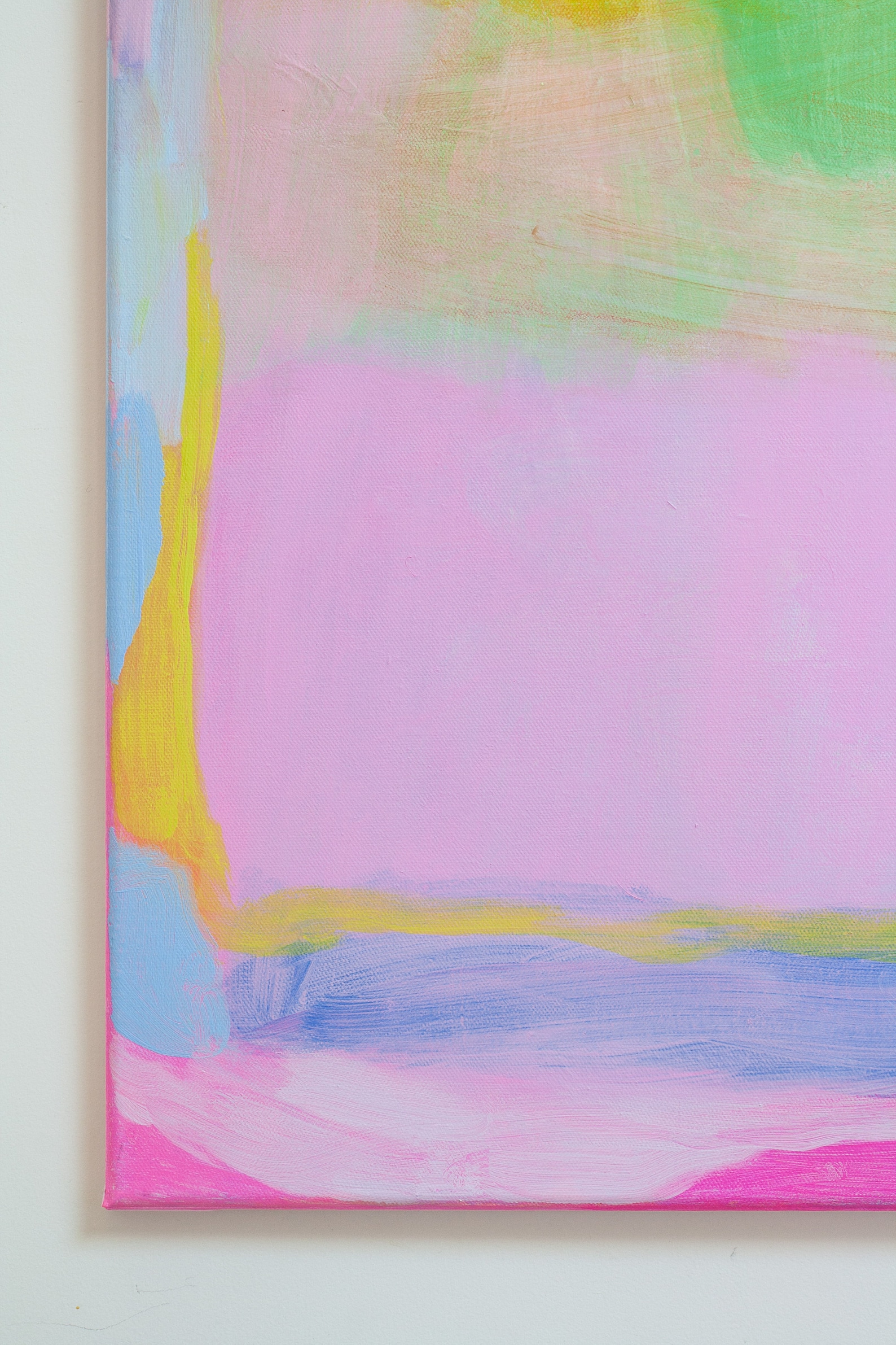 Abstract Painting Modern Wall Art Pastel Wall Decor - Etsy