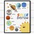 Solar System Planets Print Printable Poster Space Nursery Educational ...