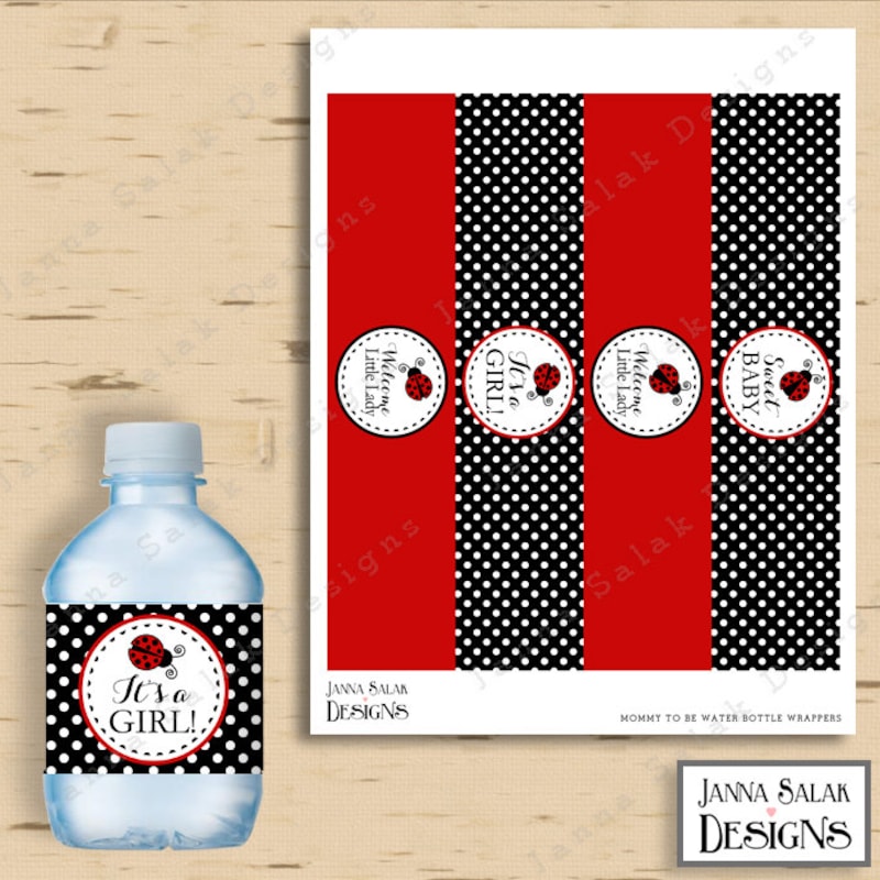 Polka Dot Labels - Etsy