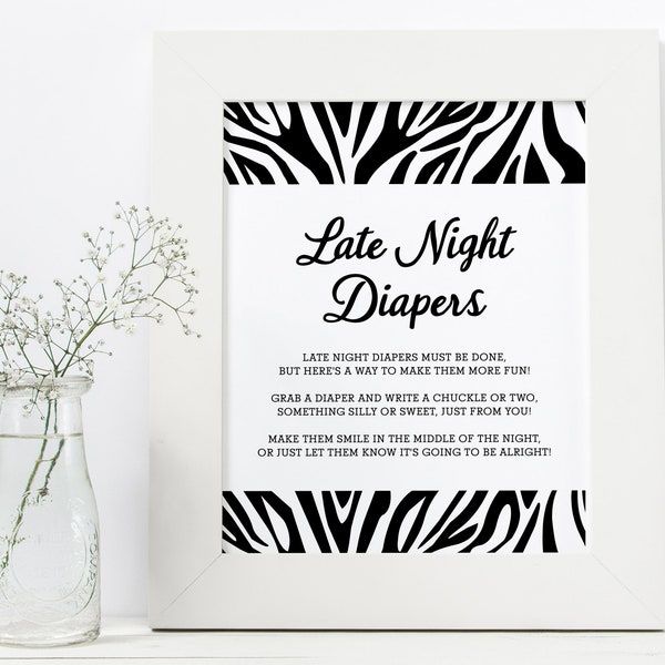 Zebra Print Diapers - Etsy