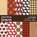 Lumberjack Digital Paper Pack 10 Jpg Files 12"x12" - INSTANT DOWNLOAD ...