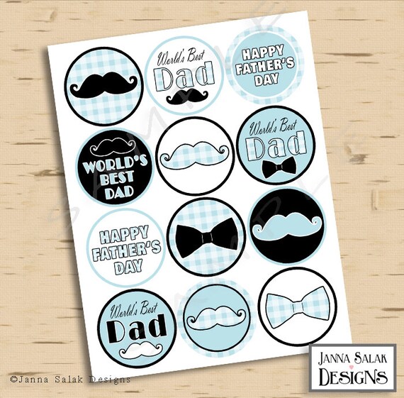 Mustache Cupcake Toppers Free Printables Free Printable Mustache Party