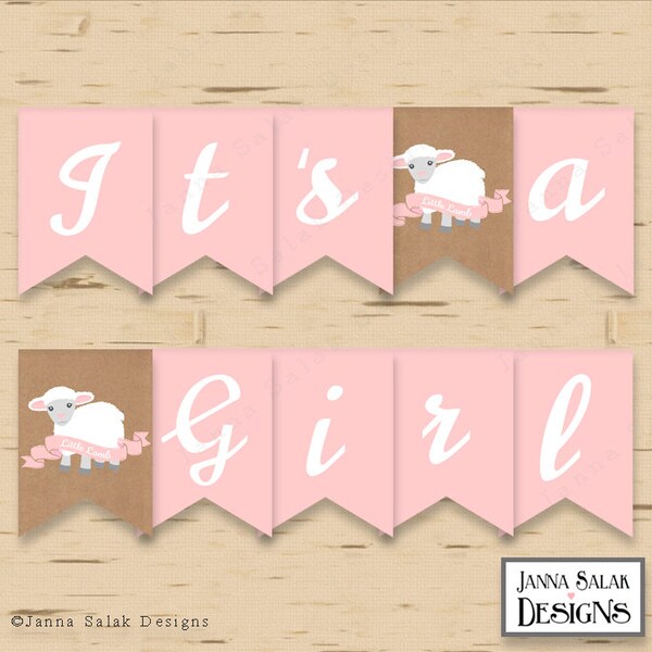 Lamb Banner - Etsy
