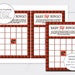Lumberjack Baby Gift Bingo Game Printable Buffalo Plaid Bear DIY ...
