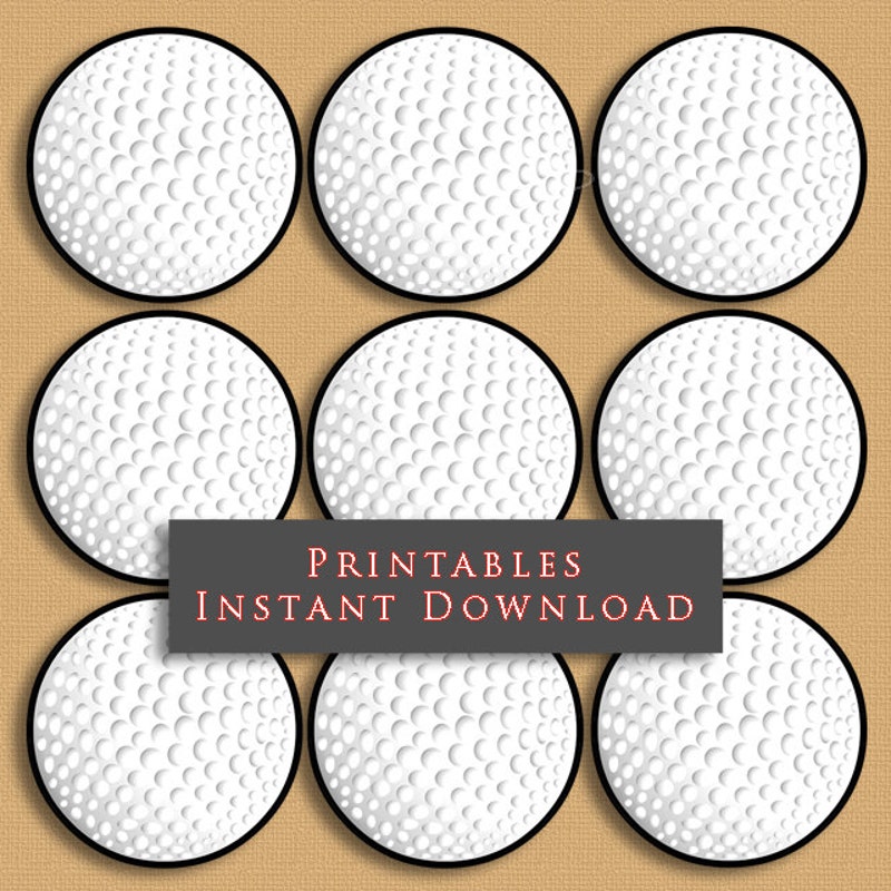 Golf Printable - Etsy