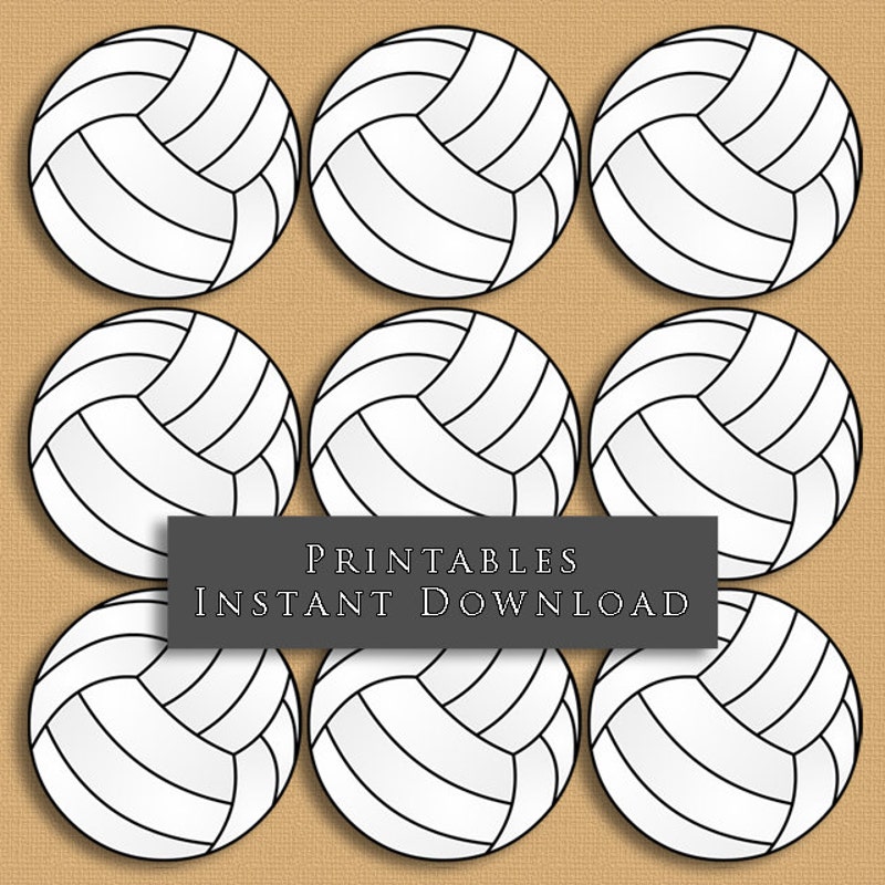 Volleyball Stickers - Etsy