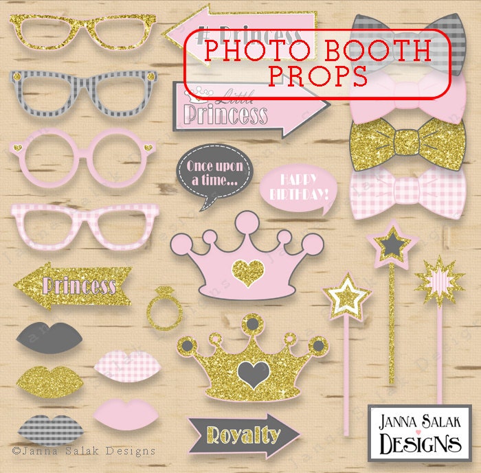 Little Princess Birthday PRINTABLE Party Package Decorations | Etsy
